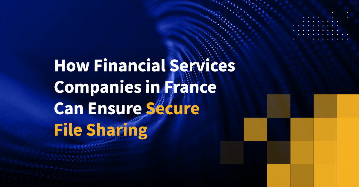 Secure File Sharing for French Financial Services Companies: Risks ...