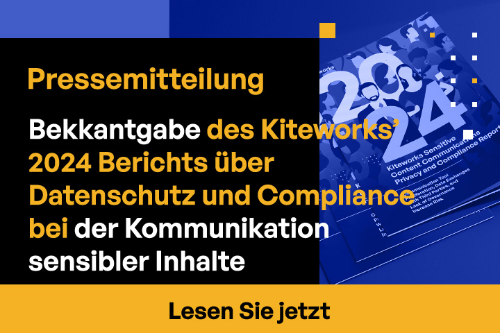 Neuer Kiteworks-Bericht zeigt, dass 57% der Organisationen sensible ...
