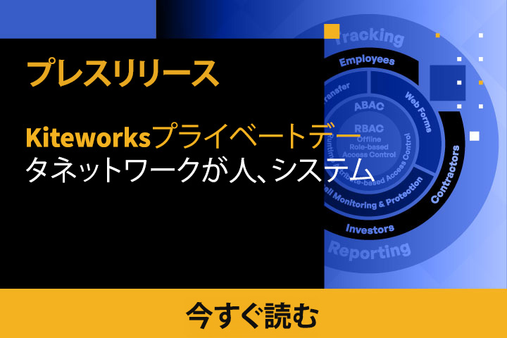Kiteworks PDN：人、システム、機械を超えてエンタープライズデータセキュリティを統合