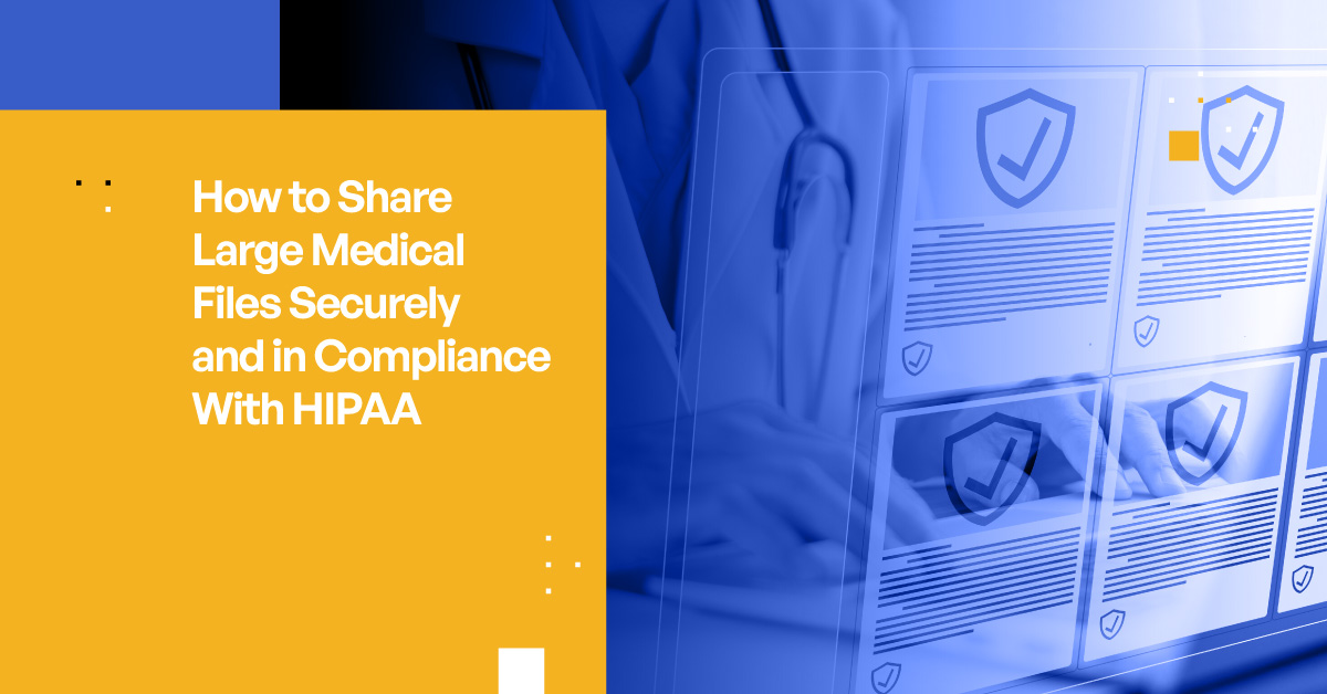Secure Large File Sharing for Healthcare Providers: HIPAA-Compliant ...